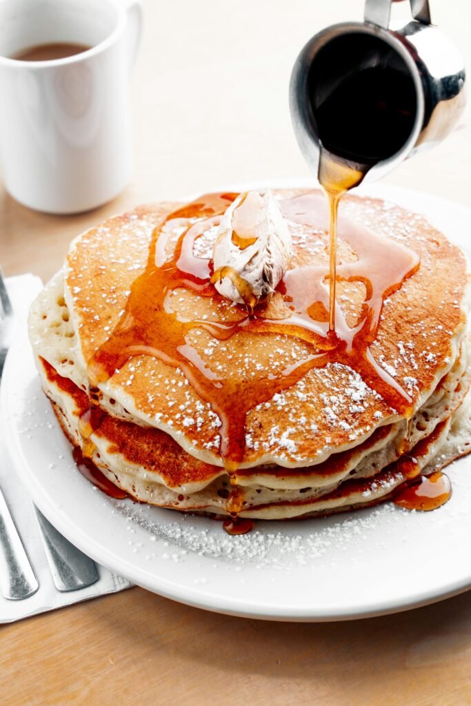 Homemade Pancakes - thehandyspatula.com